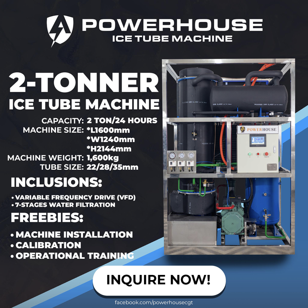 2Tonner Powerhouse Ice Tube Machine – powerhouseventurescorp.com