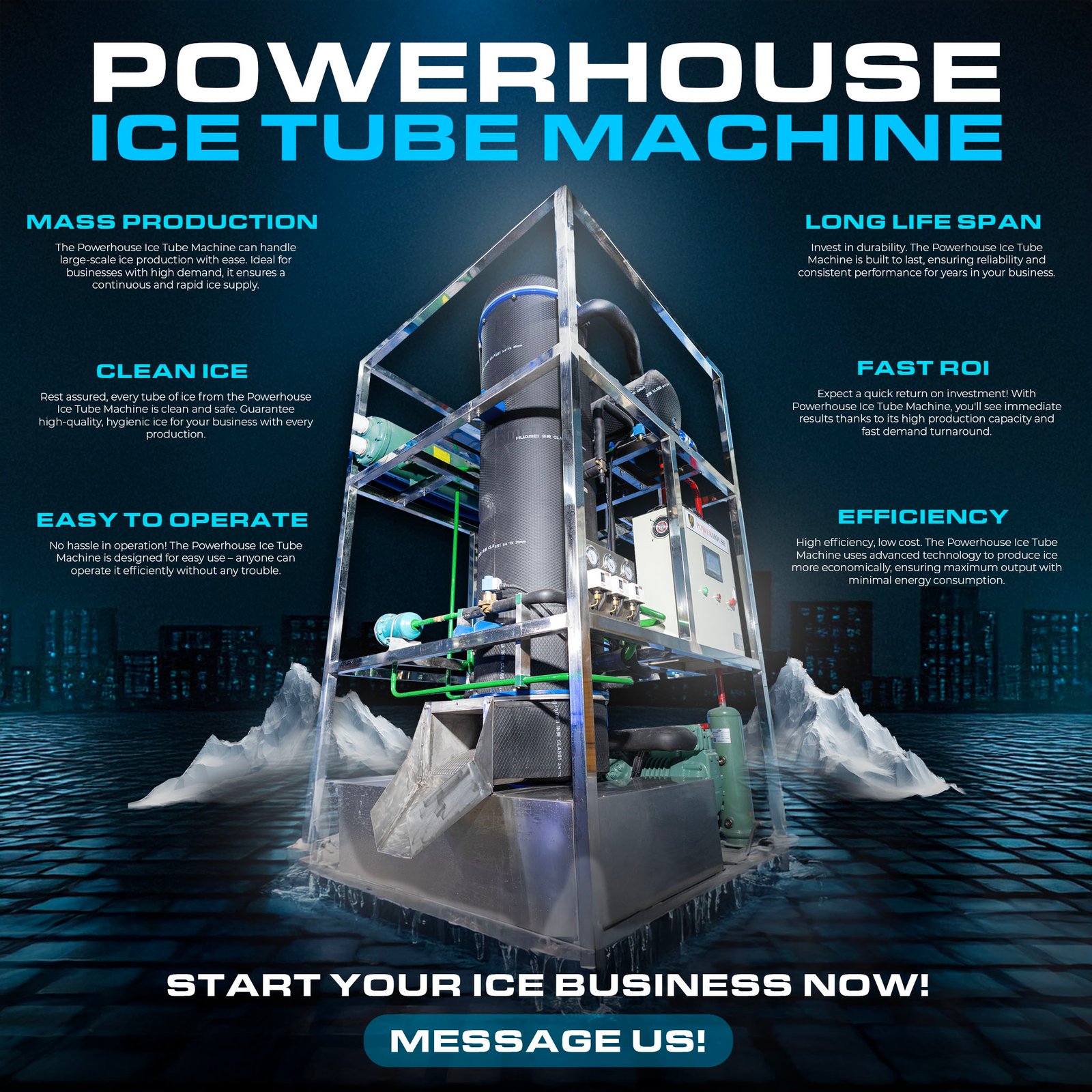 Ice Tube Machine – powerhouseventurescorp.com